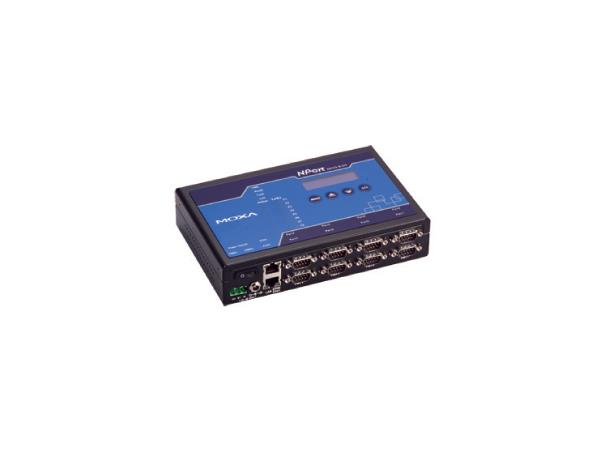 Moxa NPort 5610-8-DT-J 8-port RS-232 Serial-to-Ethernet(RJ45) - Webshop Hatteland Technology ...